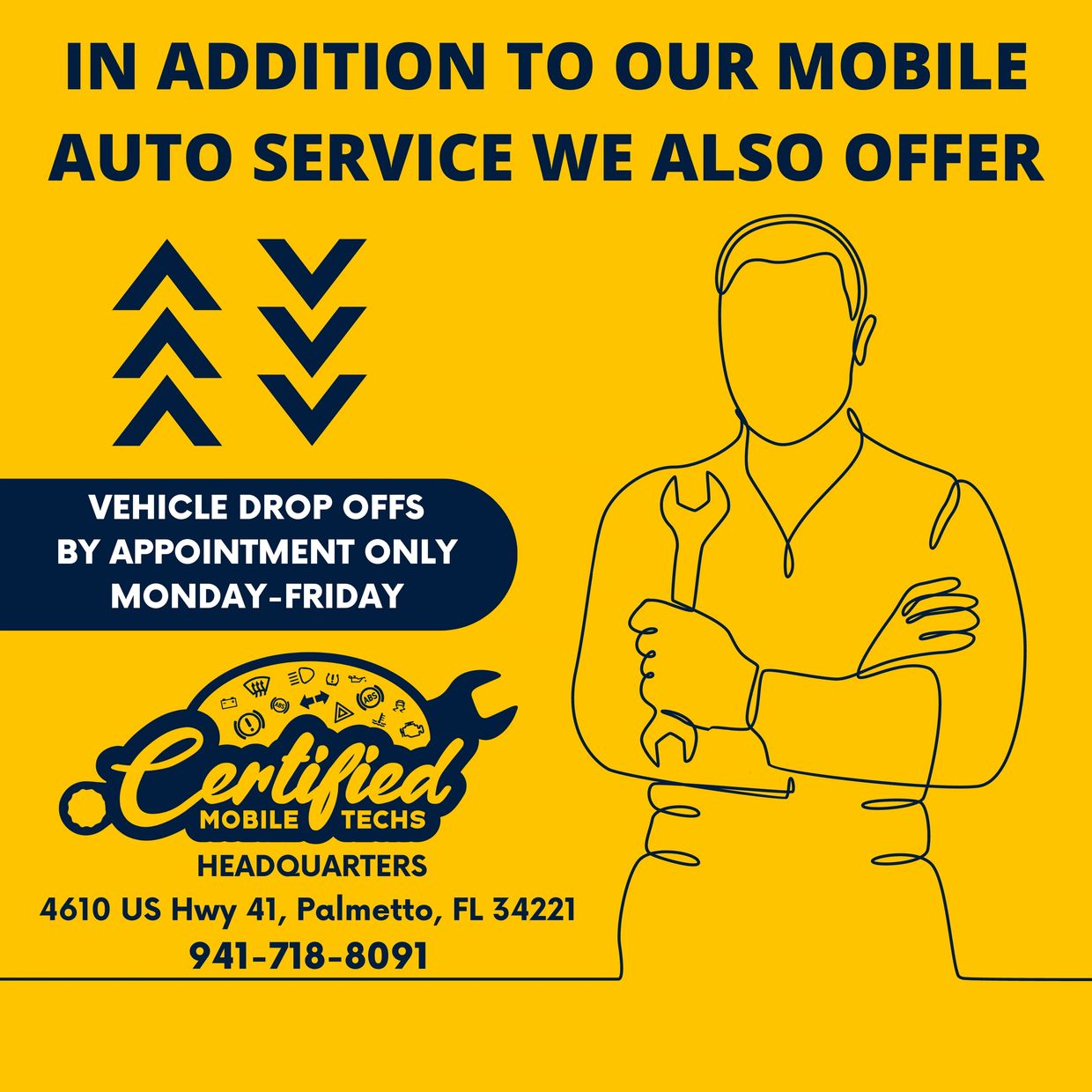 Certified Mobile Techs - Car Mechanic and Auto Repair Services